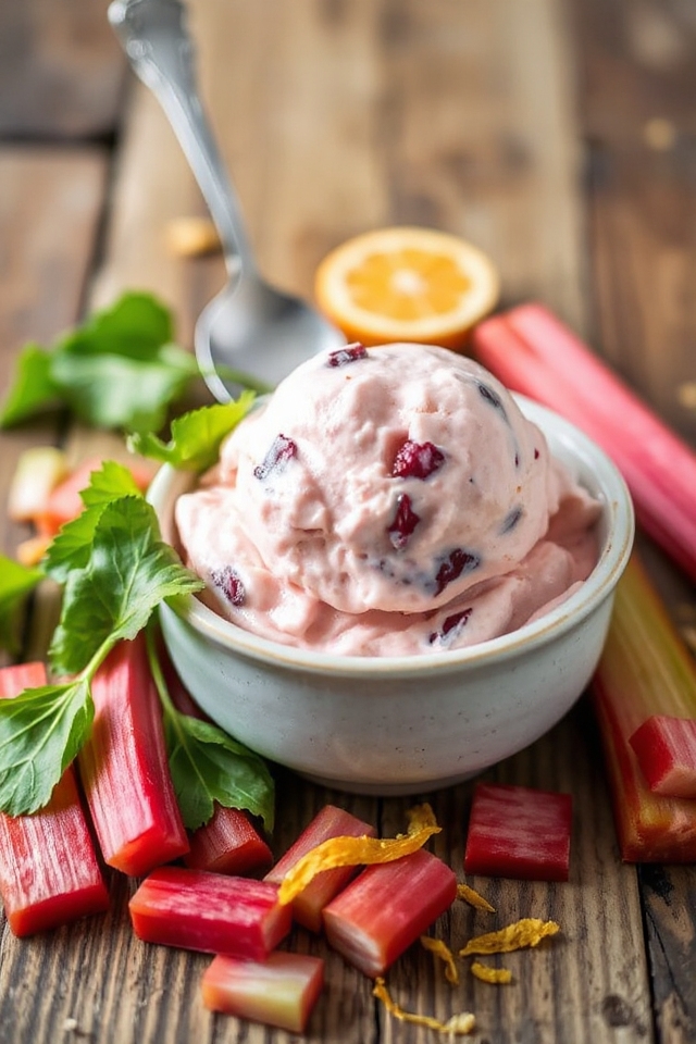 Frozen Rhubarb Yogurt Twist Recipe - freezedryguy.com