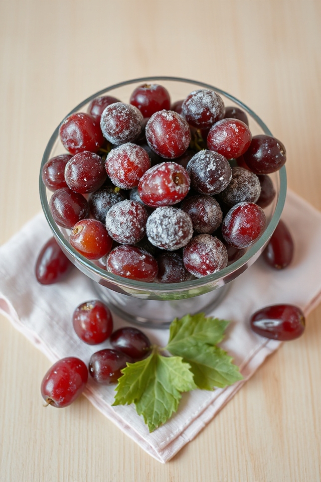 Frozen Grapes Recipe With Sugary Twist - freezedryguy.com